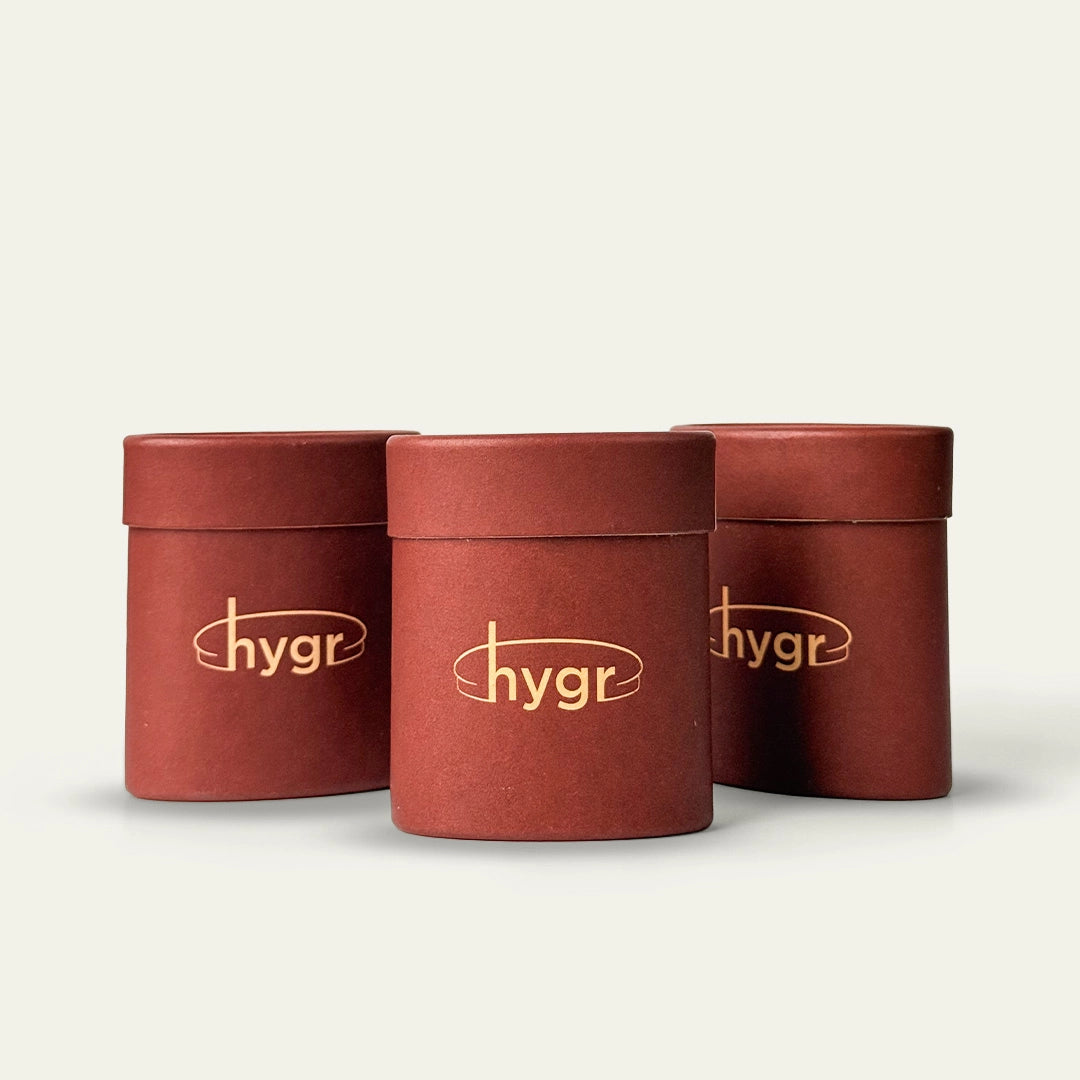 (Refill Tubs) 3x Natural Refillable Deodorant HYGR Bundle