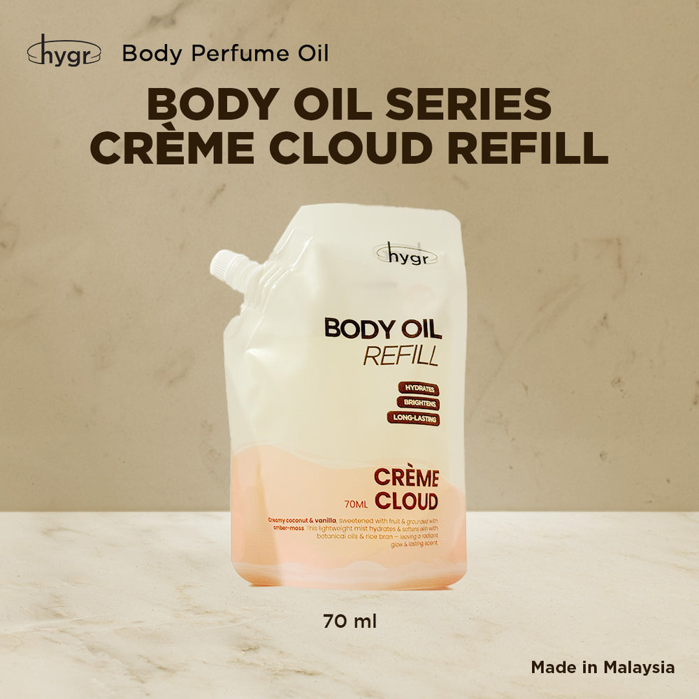 HYGR Shower Oil & Body Oil Series